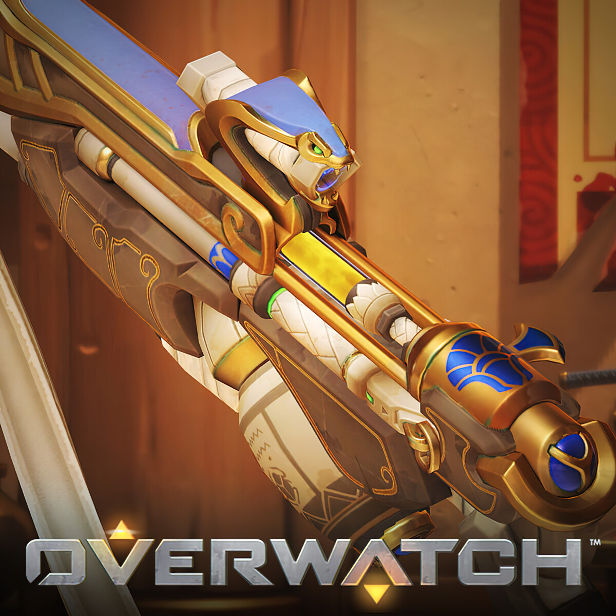 ArtStation - Pharaoh Ana weapon - Halloween