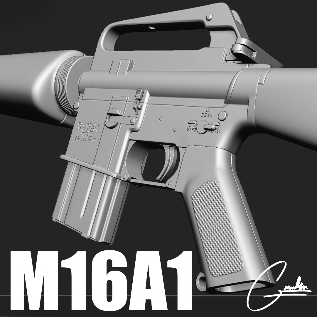 ArtStation - M16a1