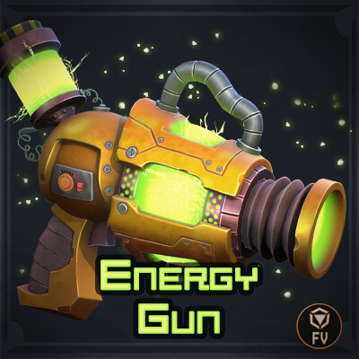 ArtStation - Energy Gun