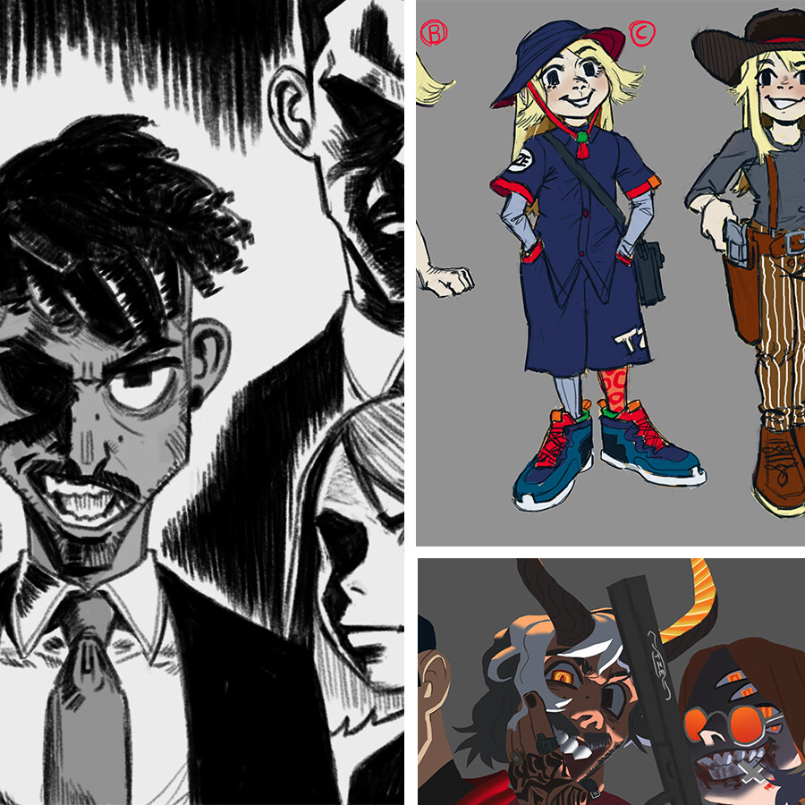 ArtStation - TZE Crew Concepts