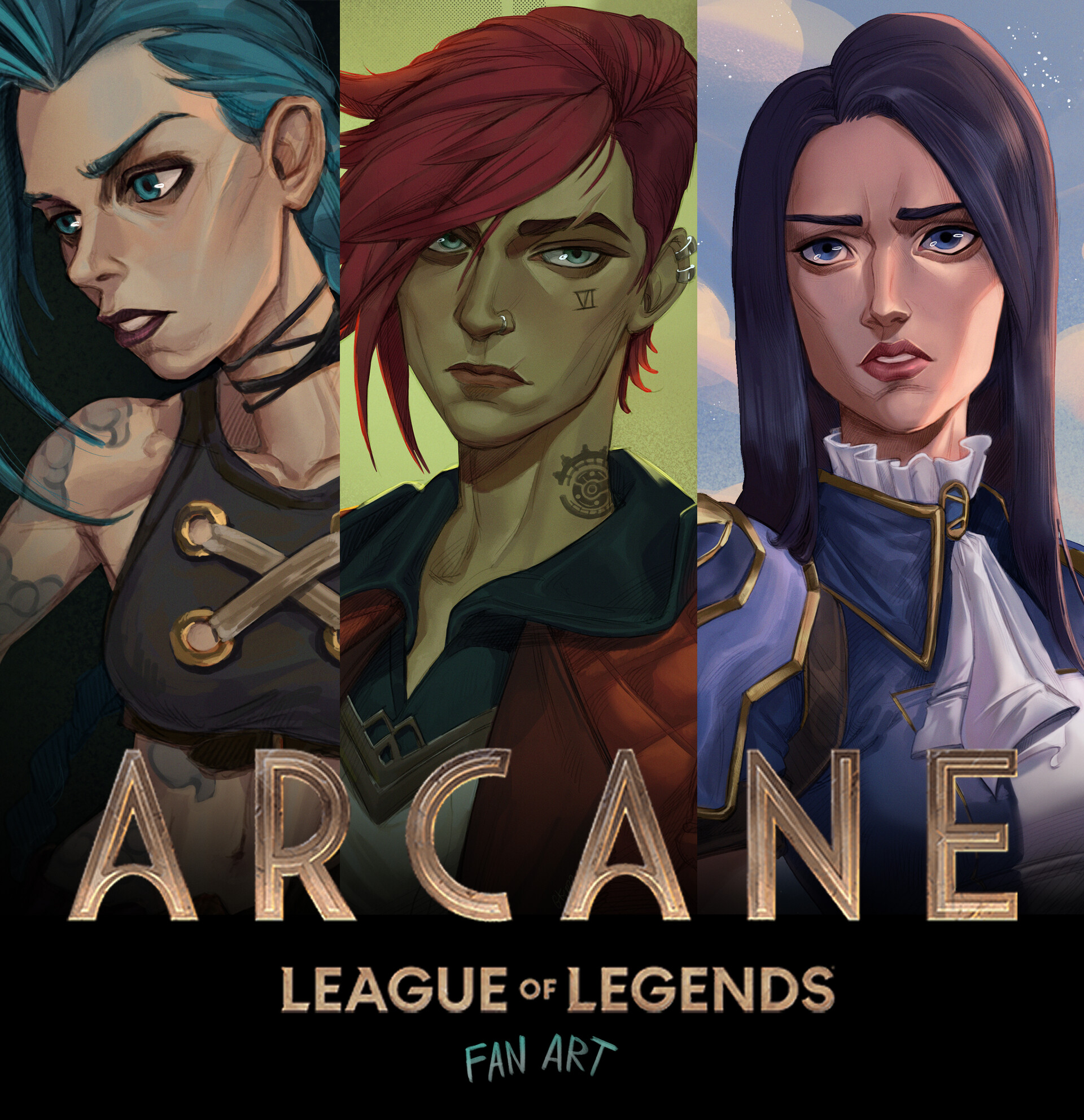 ArtStation - Arcane Fan Art