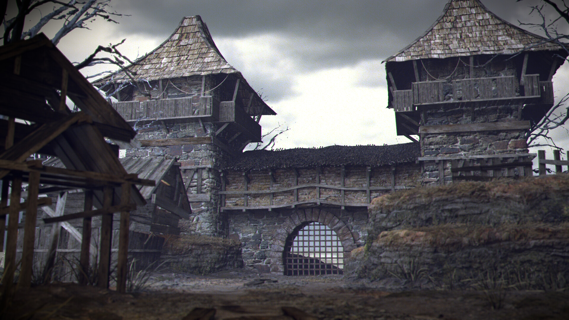 ArtStation - Dark Hamlet