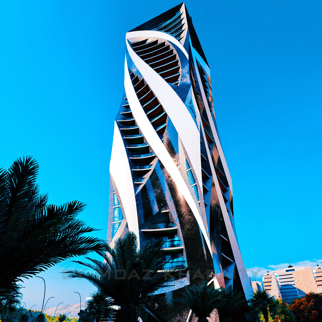 Moaz Khabaity - Tower Kepler in Damascus City