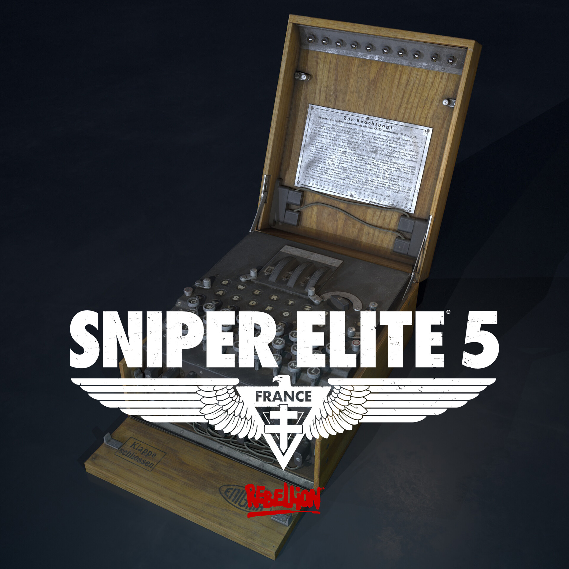 ArtStation - Sniper Elite 5 - Enigma Machine (Photogrammetry)