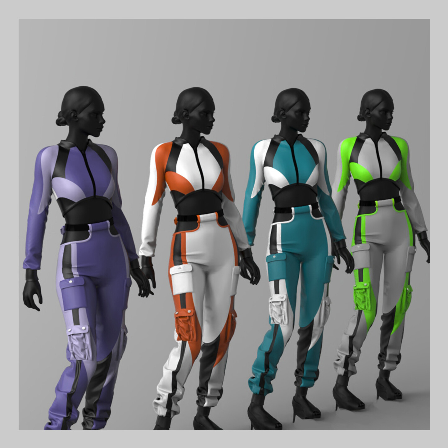 ArtStation - Tracksuit collection