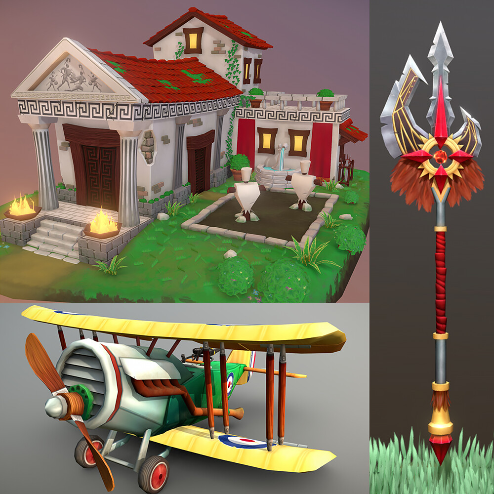 ArtStation - Stylized Props