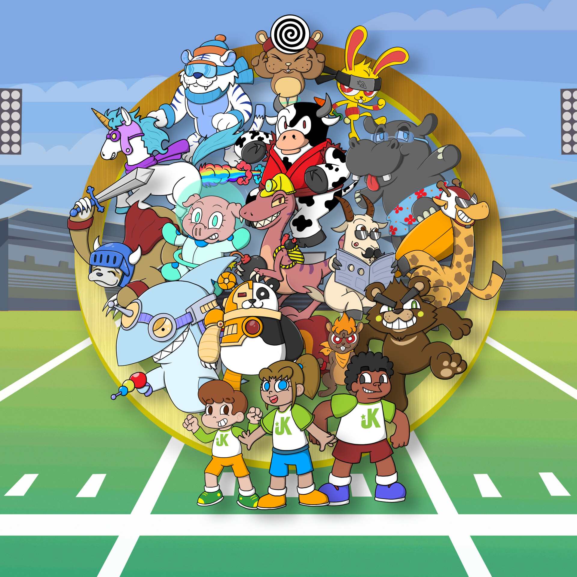 ArtStation - Camp's Mascots