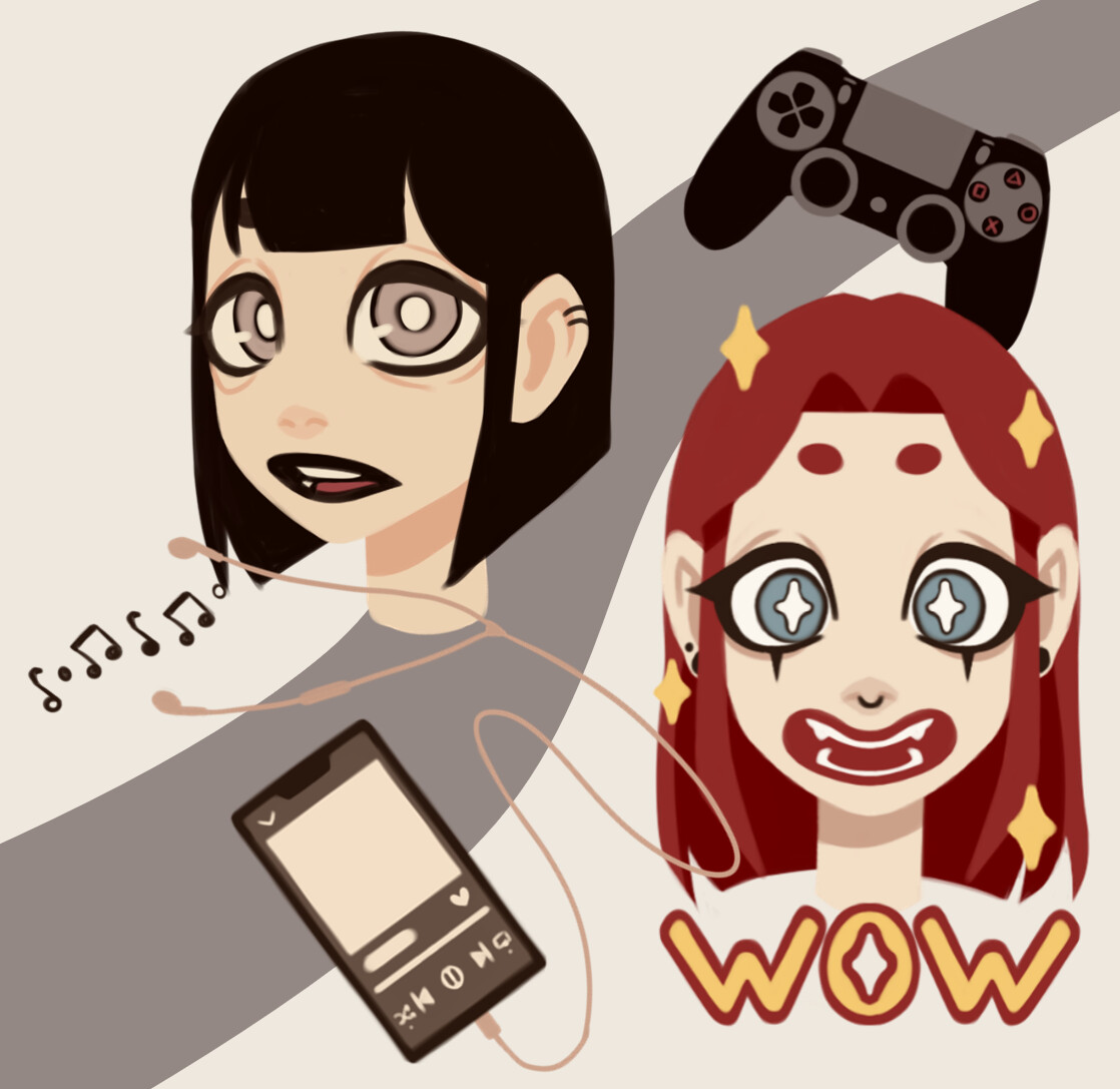 ArtStation - CHARA DESIGN 2D