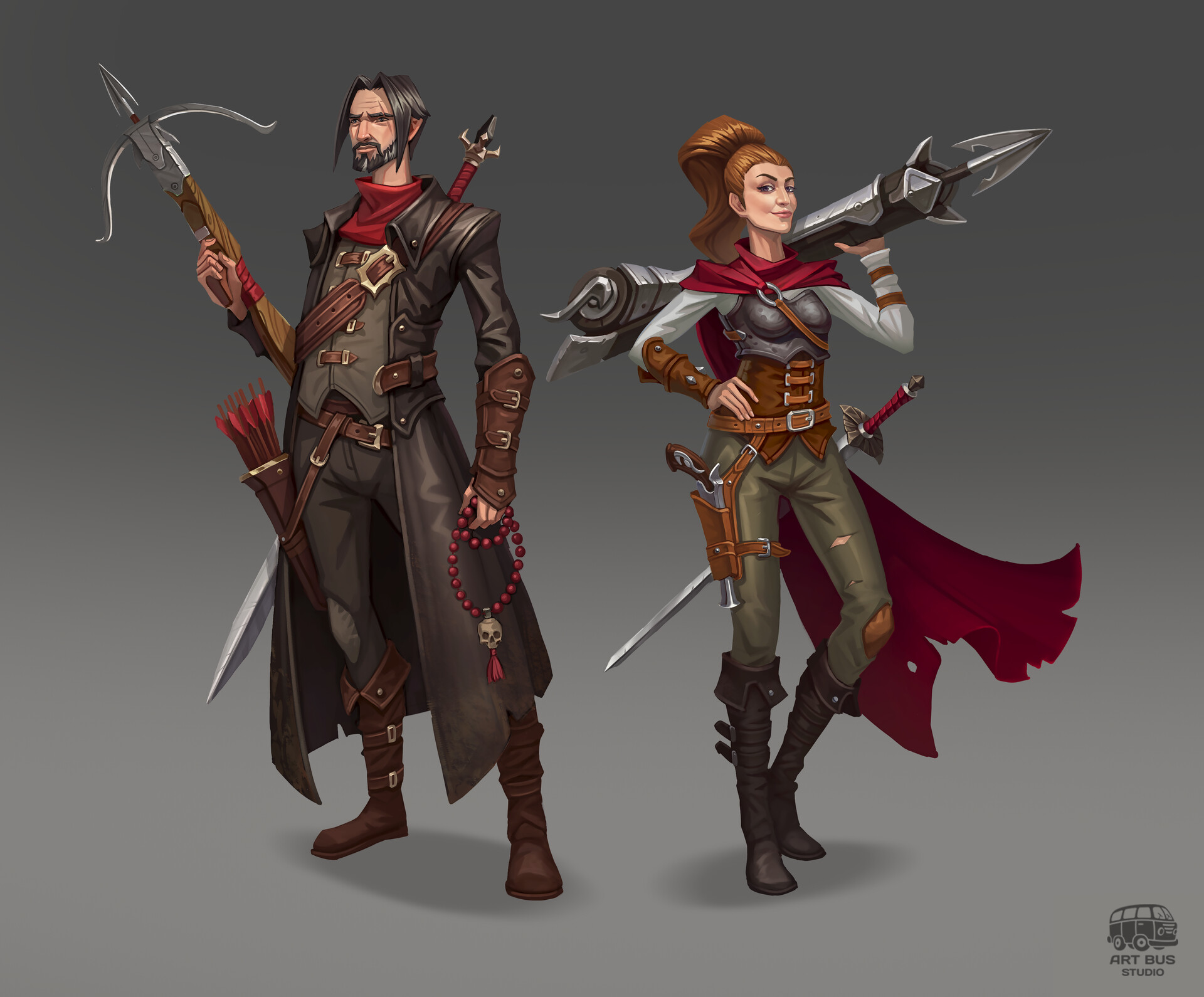 ArtStation - Demon hunters