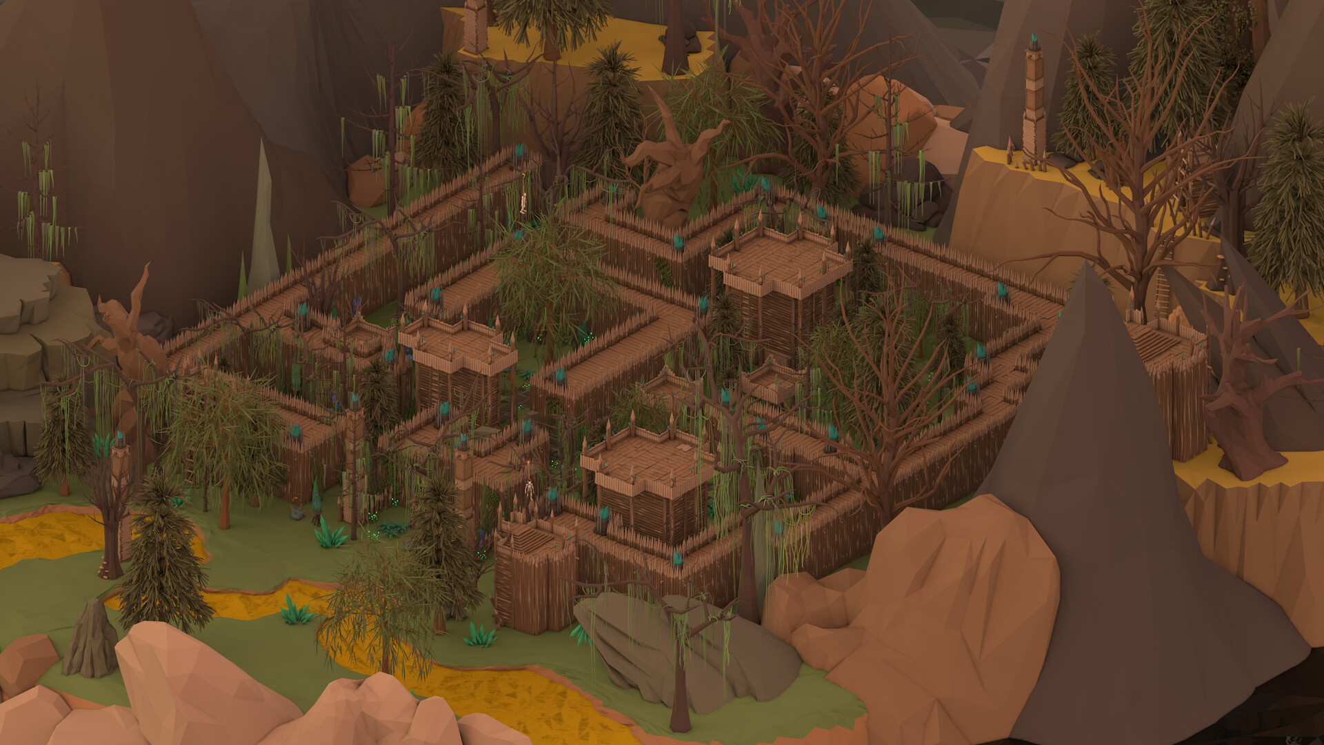 ArtStation - Beaten Path — Bardu Level