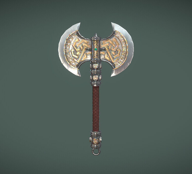 ArtStation - Axe 02 - Game Ready