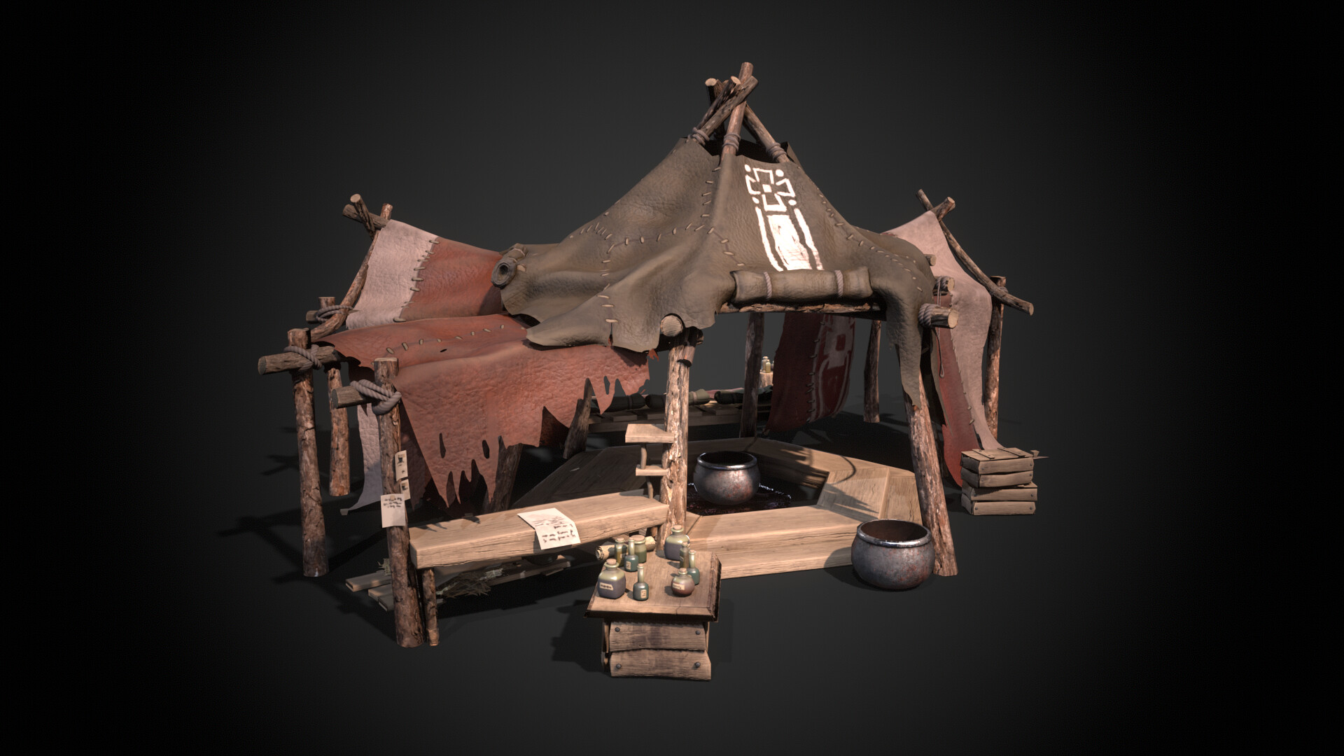 ArtStation - Medical Tent