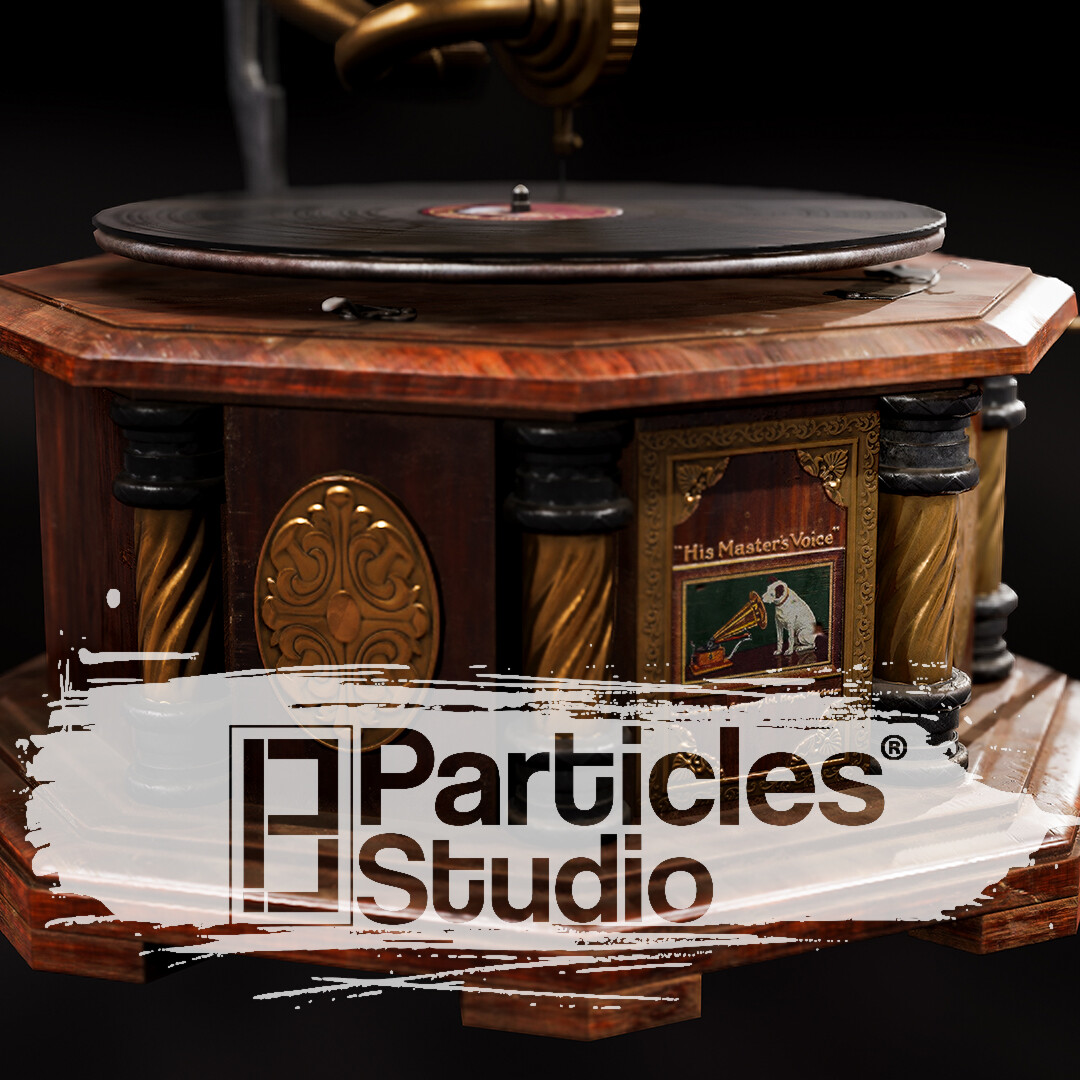 ArtStation - Gramophone | Game Ready Assets
