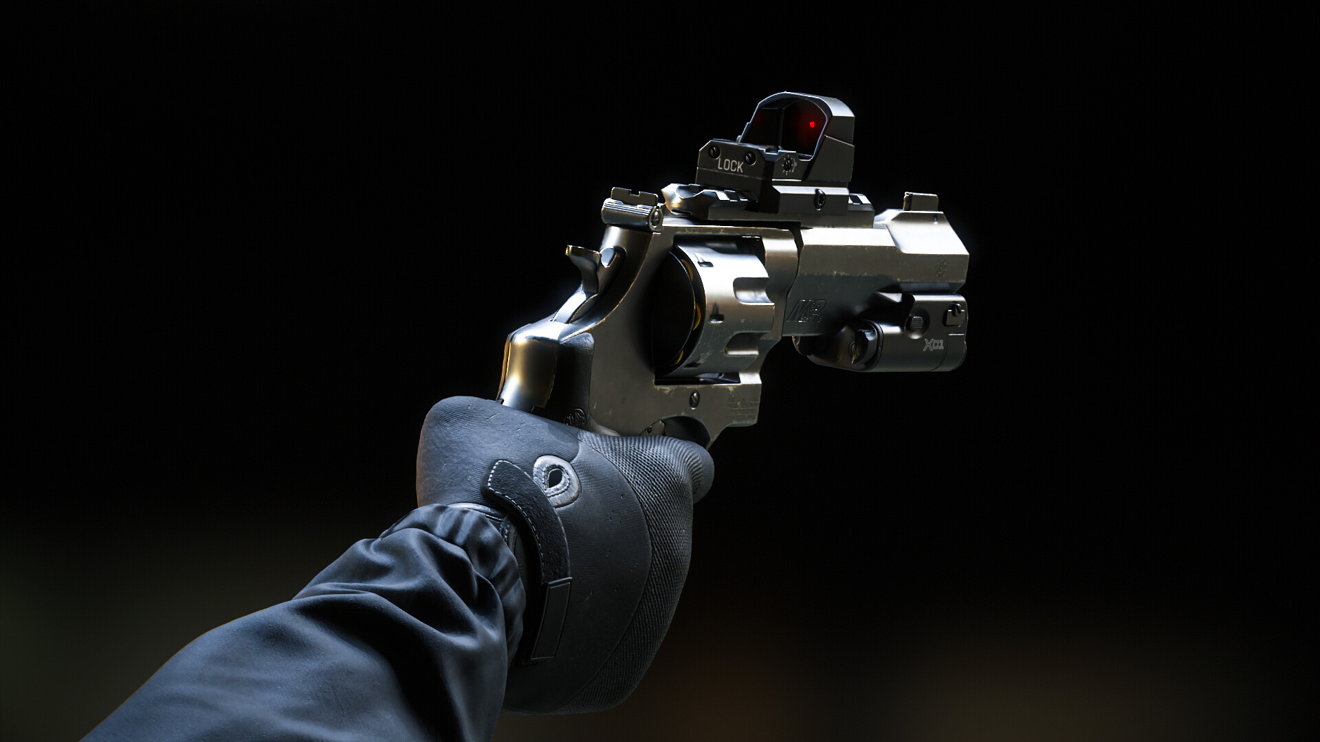 ArtStation - Smith & Wesson M&P R8 Tactical Revolver - ChamferZone version