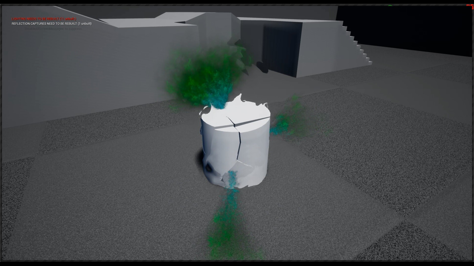 ArtStation - Barrel Explosion VFX