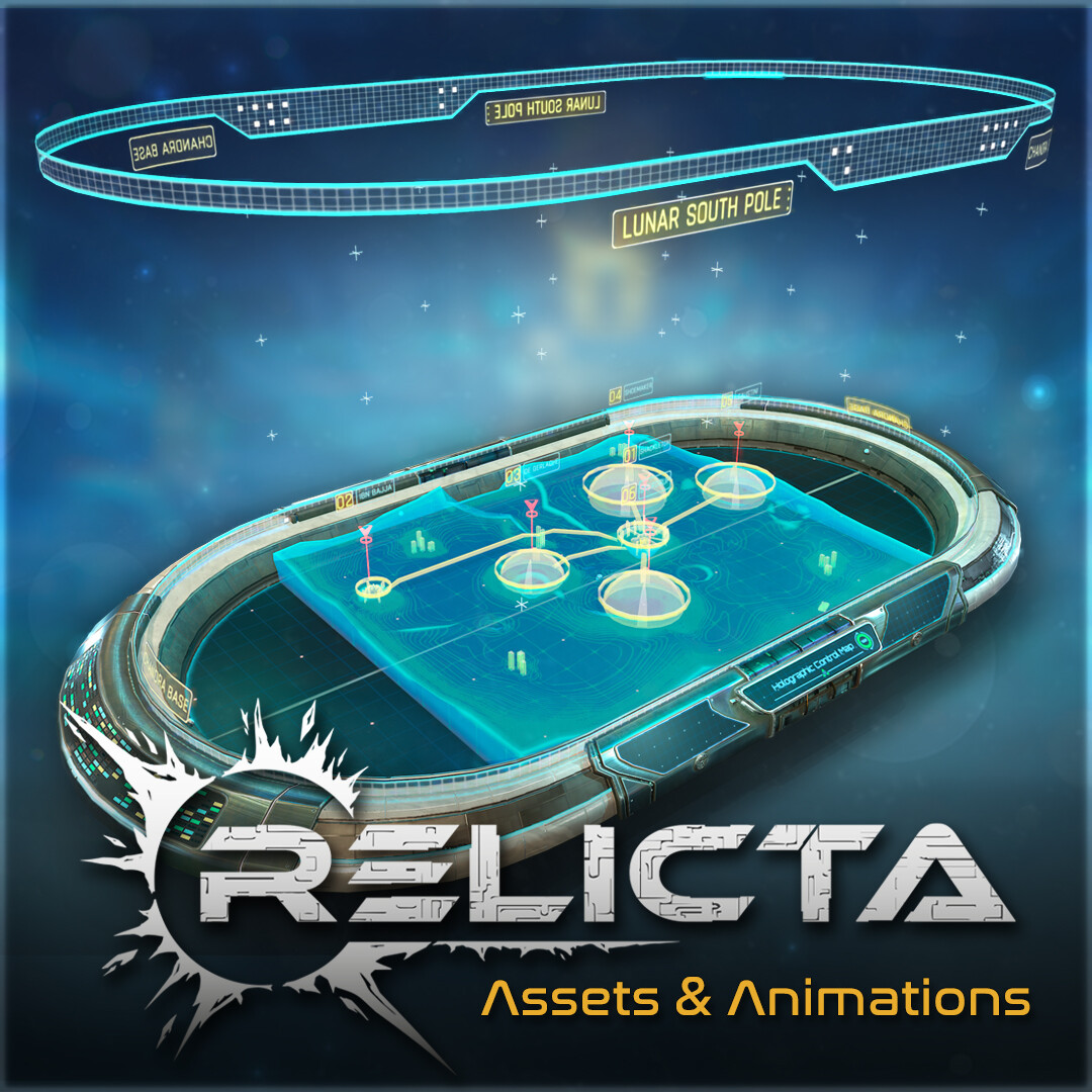 Jorge Oliva - Relicta: Game Assets compilation & animations