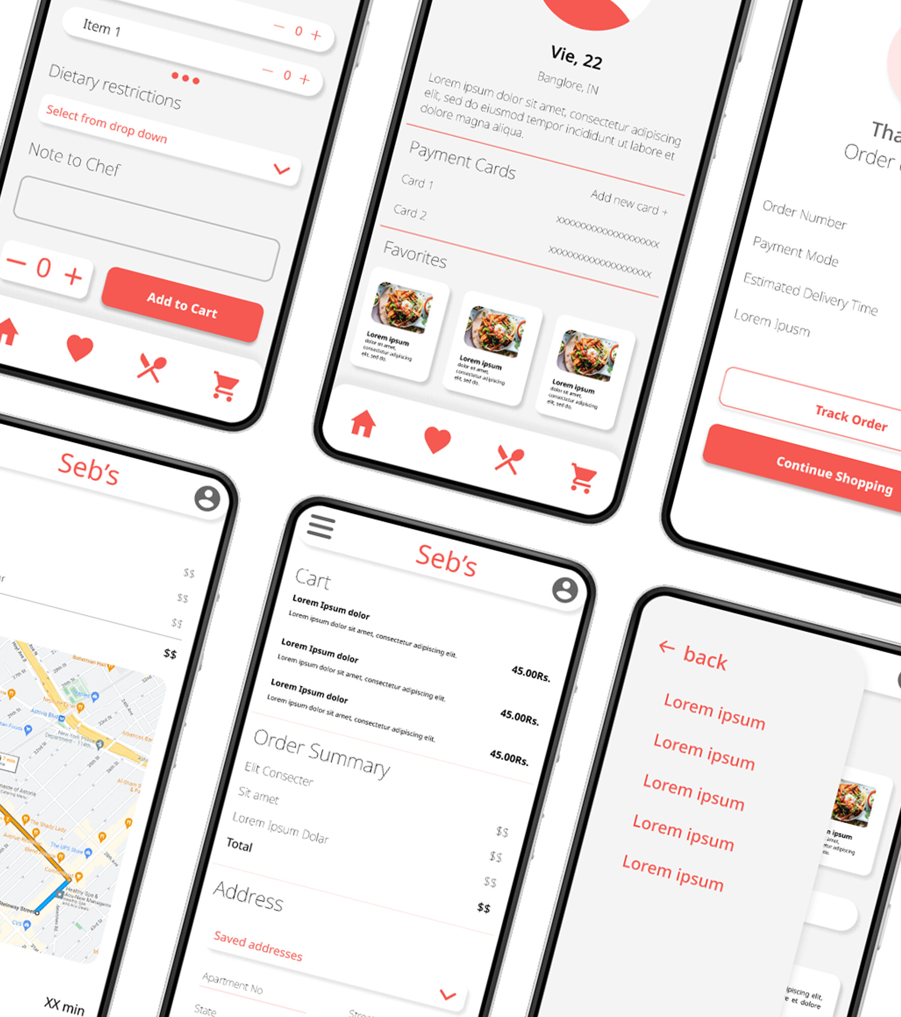 ArtStation - UI/UX Design for Seb's Bakery