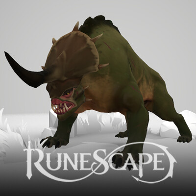 Jagex Games Studio - Animation Showcase - Dark Beast