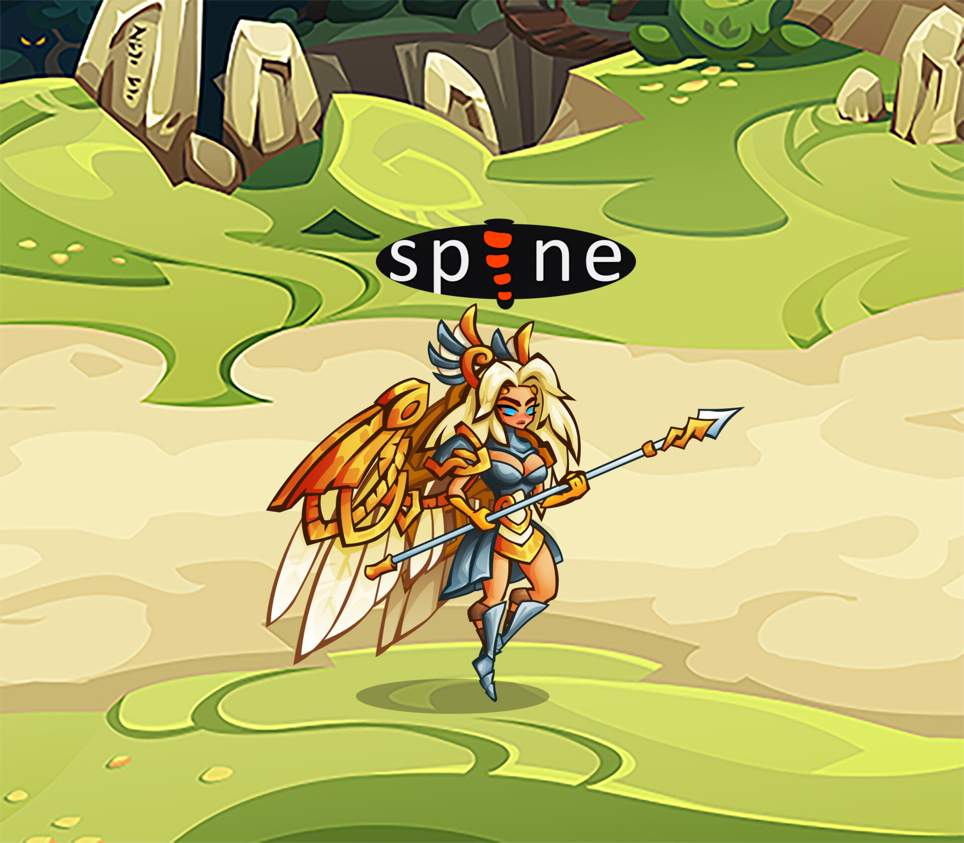 ArtStation - Valkyrie-Spine 2D