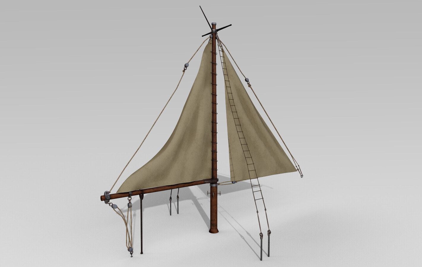 ArtStation - Old Ship Sail Set