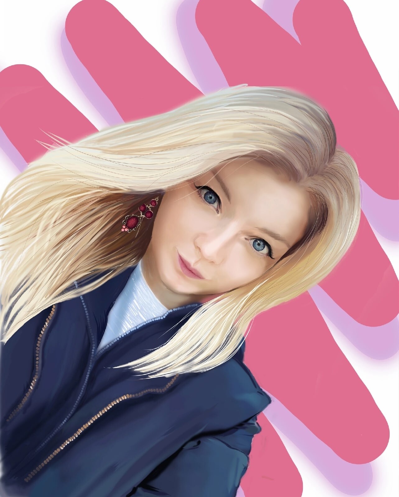 ArtStation - delicate portrait by photo