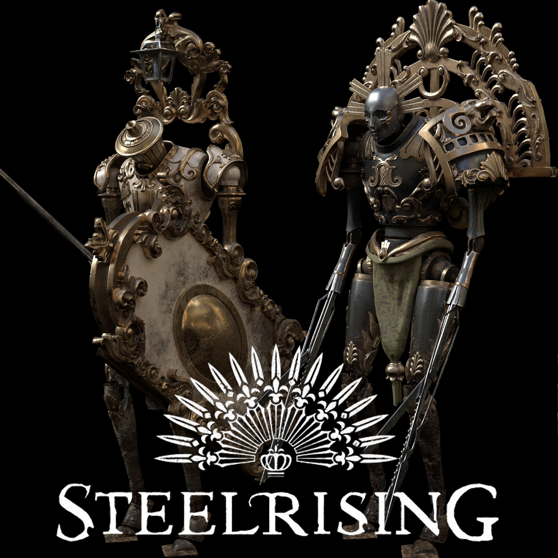 ArtStation - Soldiers Mobs of Steelrising