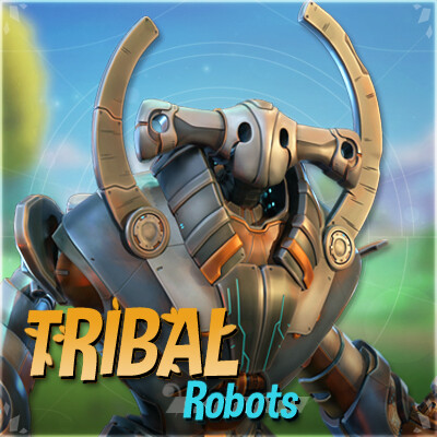 ArtStation - Tribal Robot: Colossus - Stylized Character