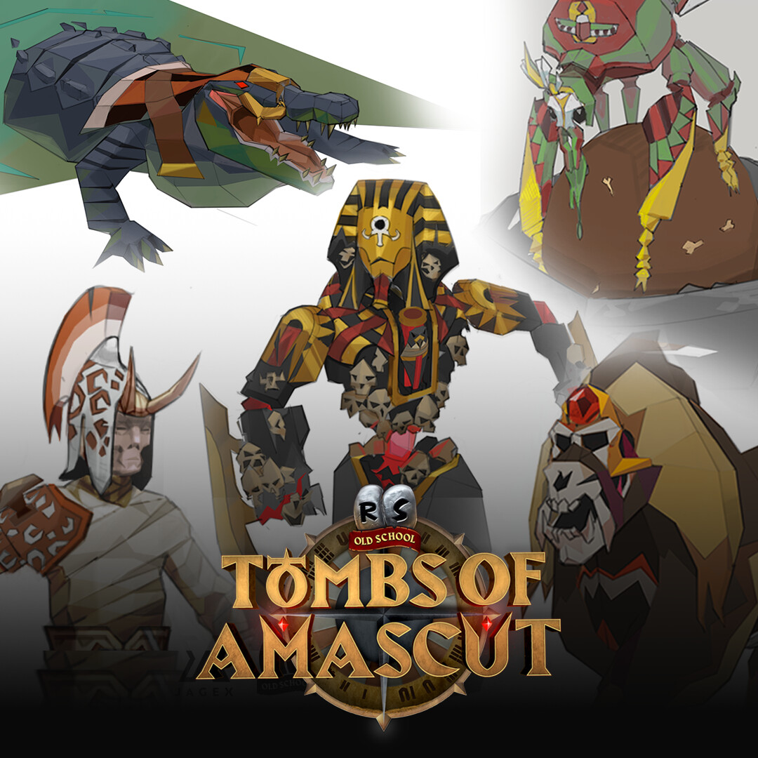 ArtStation - OSRS - Tombs of Amascut Boss Concepts