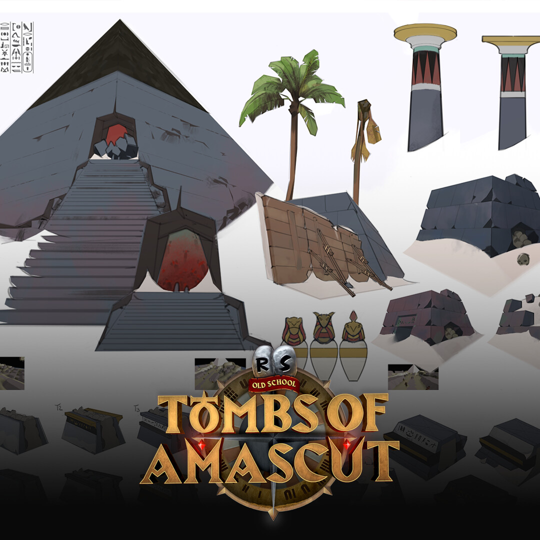 ArtStation - OSRS - Tombs of Amascut Environment Concepts