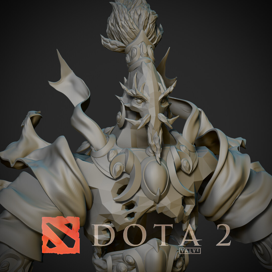 ArtStation - Djinn of Rime set for Ancient Apparition - Dota 2