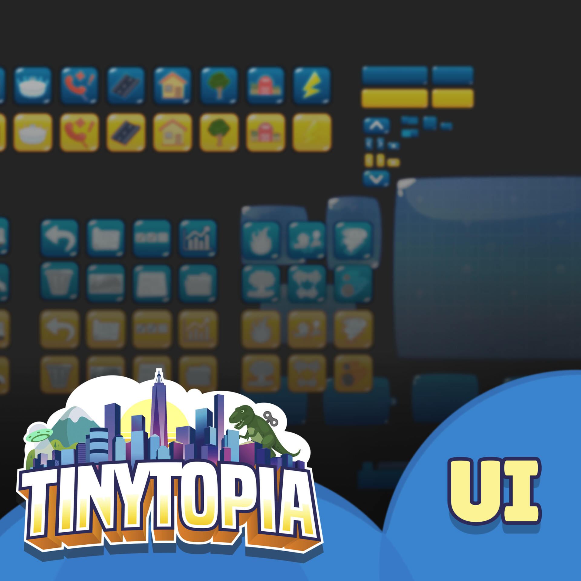 ArtStation - Tinytopia: UI showcase