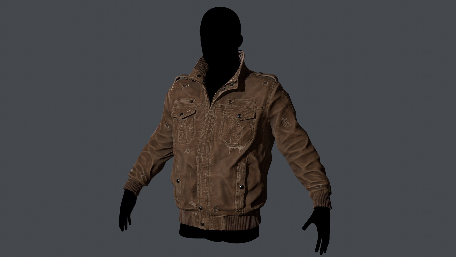 ArtStation - Jacket- Game ready