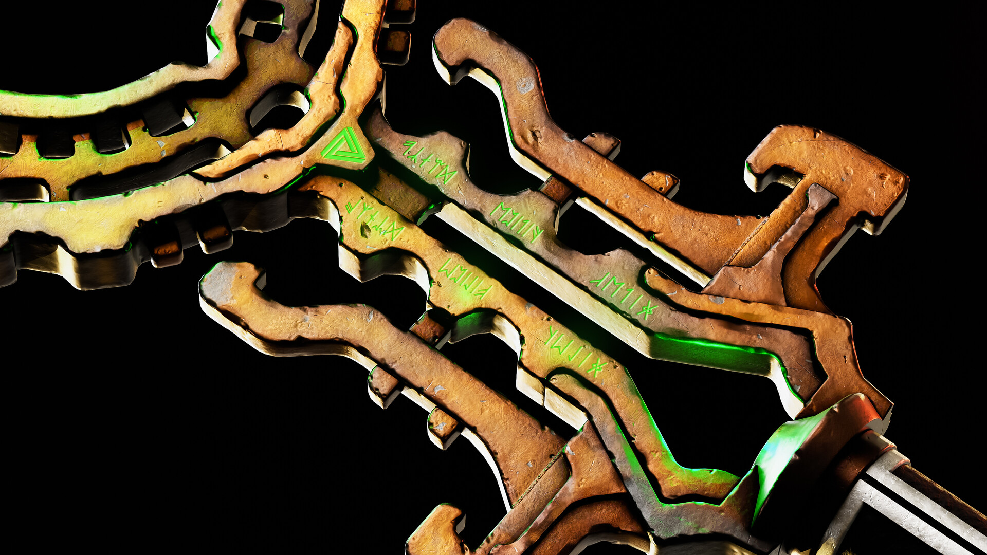 ArtStation - Conan Sorcery Staff