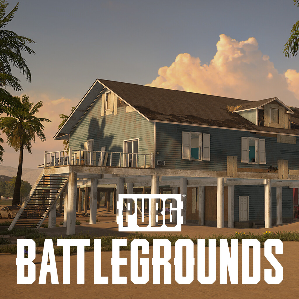 ArtStation - PUBG Battlegrounds Deston Wind Farm