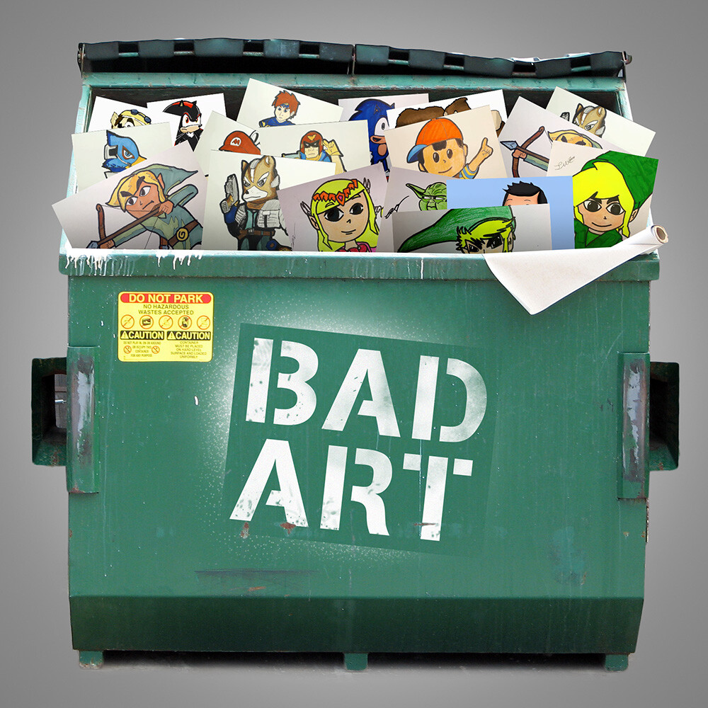 ArtStation - The Definitive Bad Art Collection