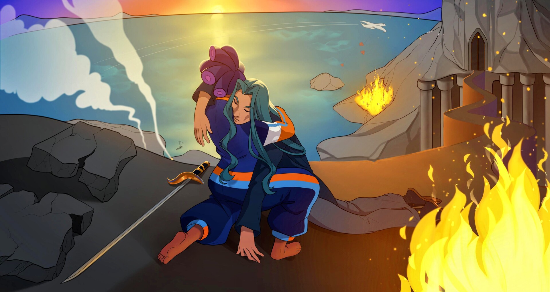 ArtStation - Lova and Huien (OC) P2