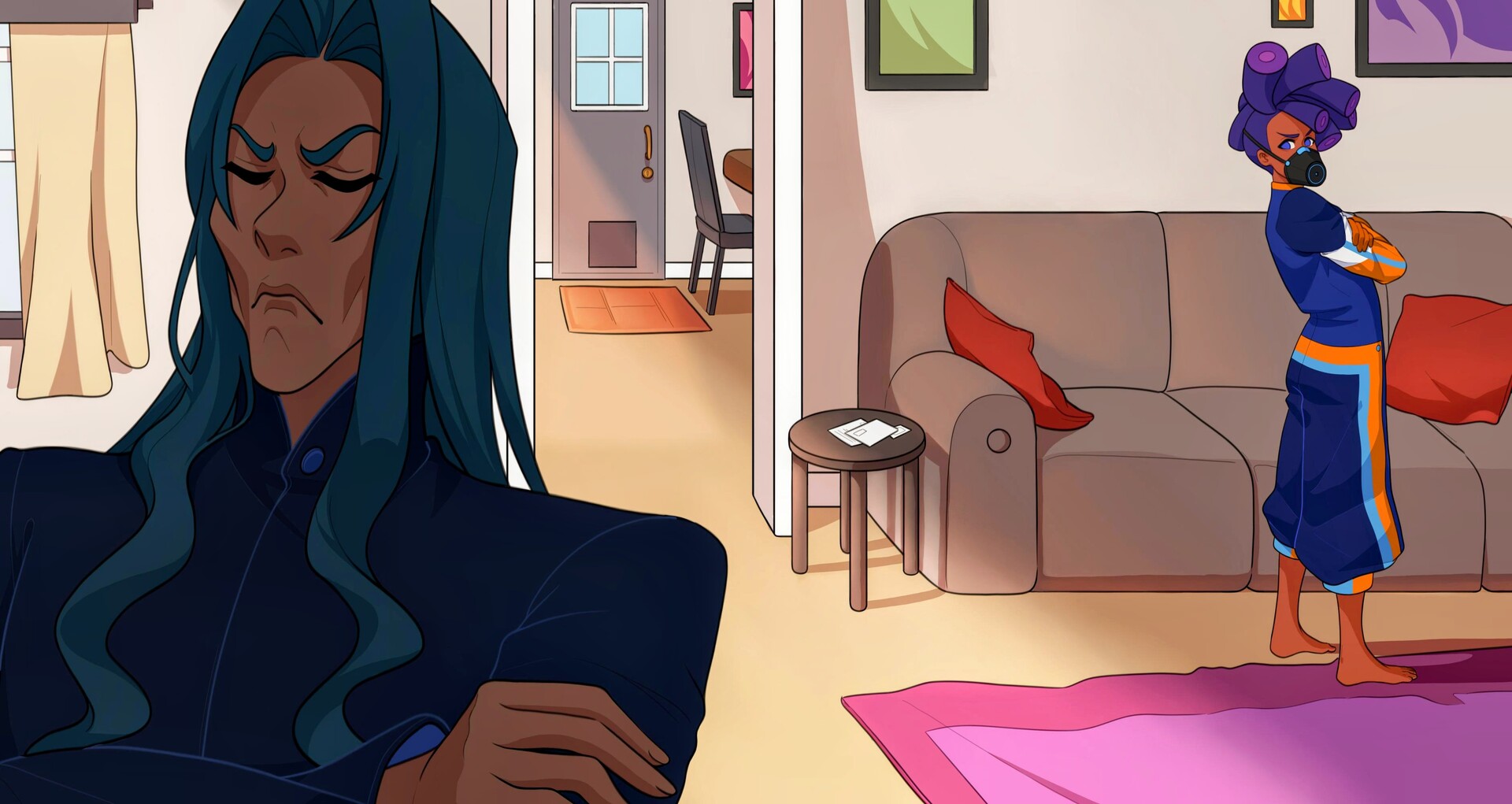 ArtStation - Lova and Huien (OC) P3