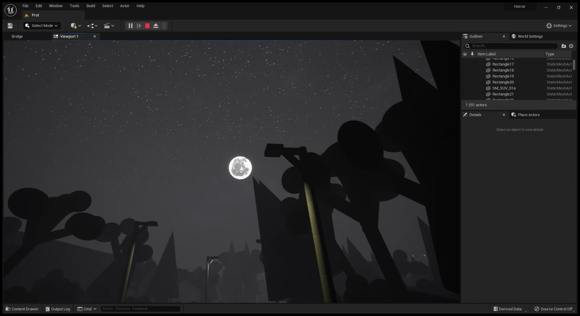 ArtStation - Horror map