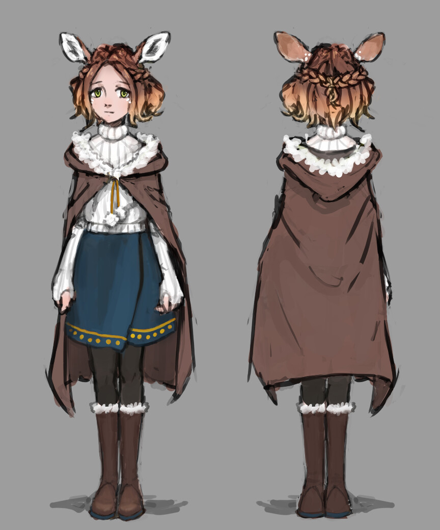 ArtStation - Character concepts for Lin