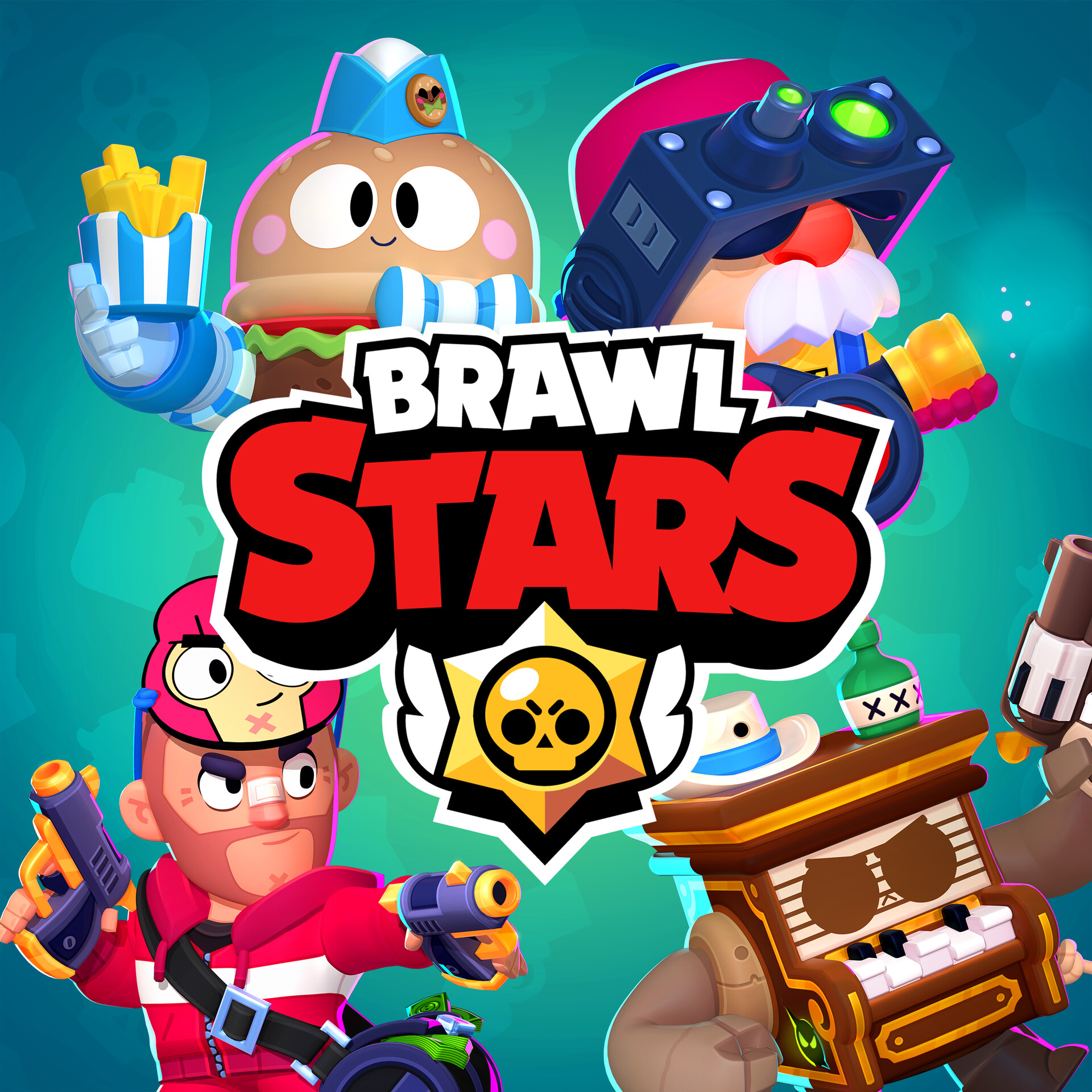 ArtStation - BRAWL STARS Characters Texturing & Modeling