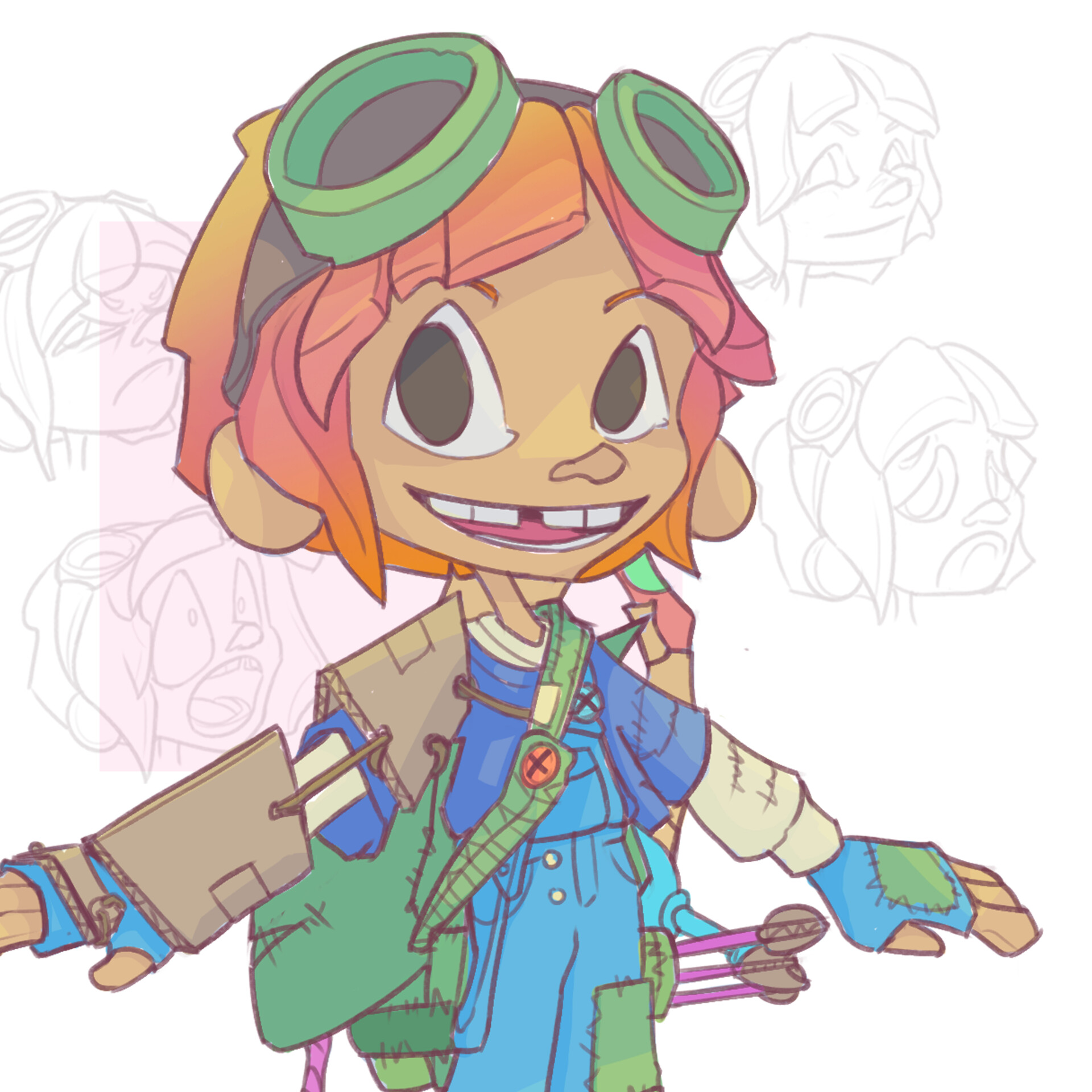 ArtStation - Wilfred's Fantastical Danger(e)Scape | Character Design