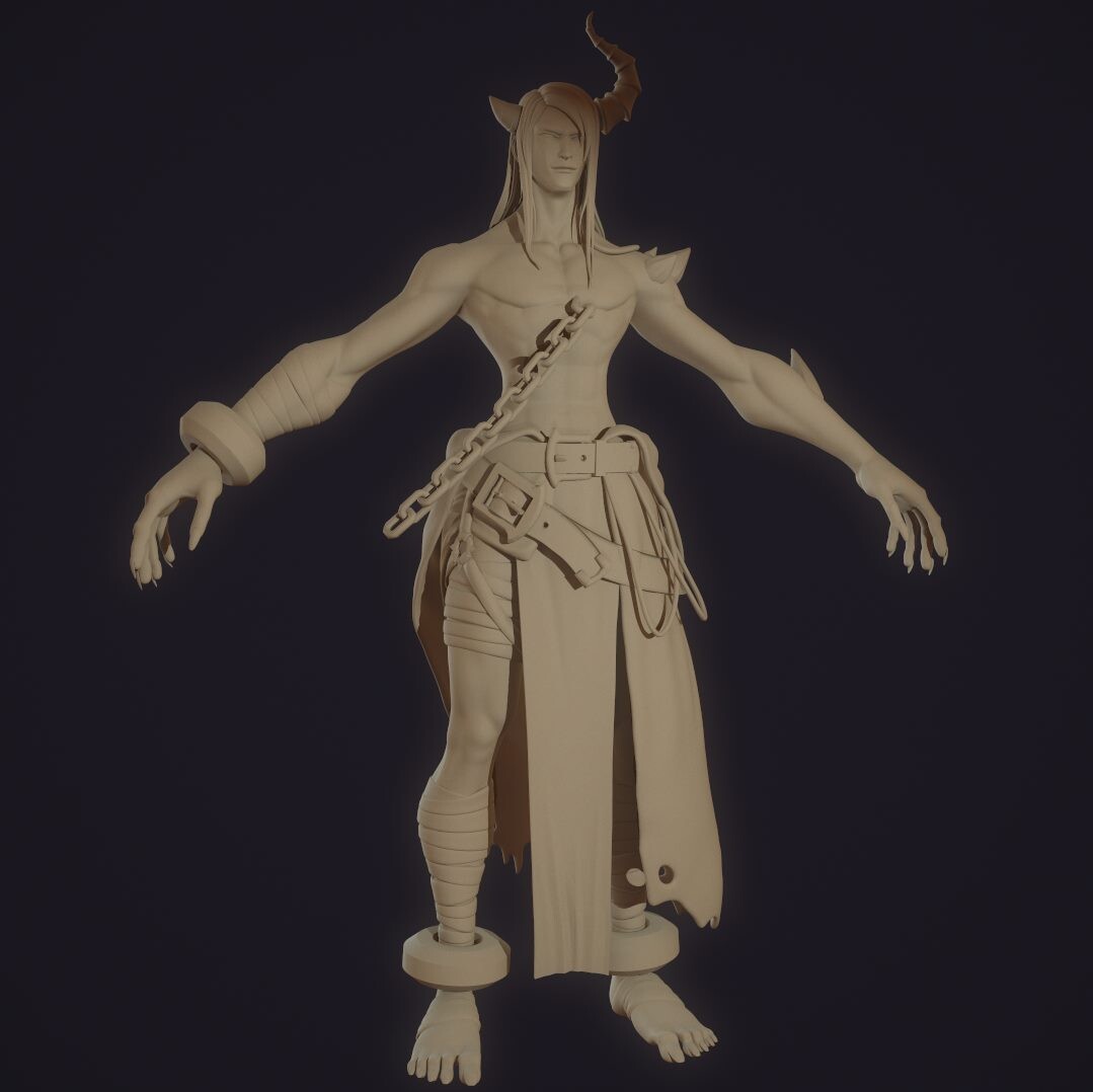 ArtStation - Stylized Demon