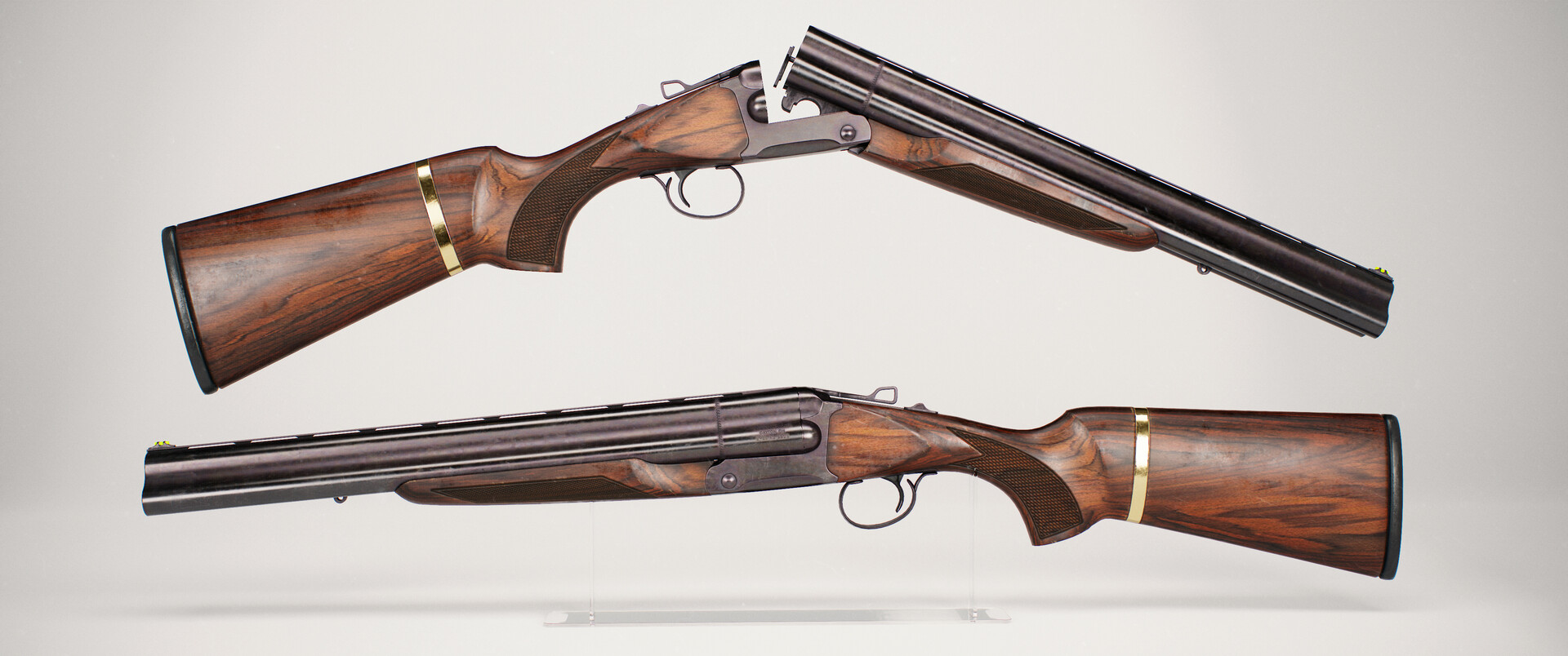 ArtStation - Chiappa Triple Threat inspired shotgun