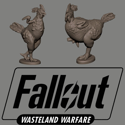 ArtStation - Fallout - Wasteland Warfare - Wasteland Creatures ...