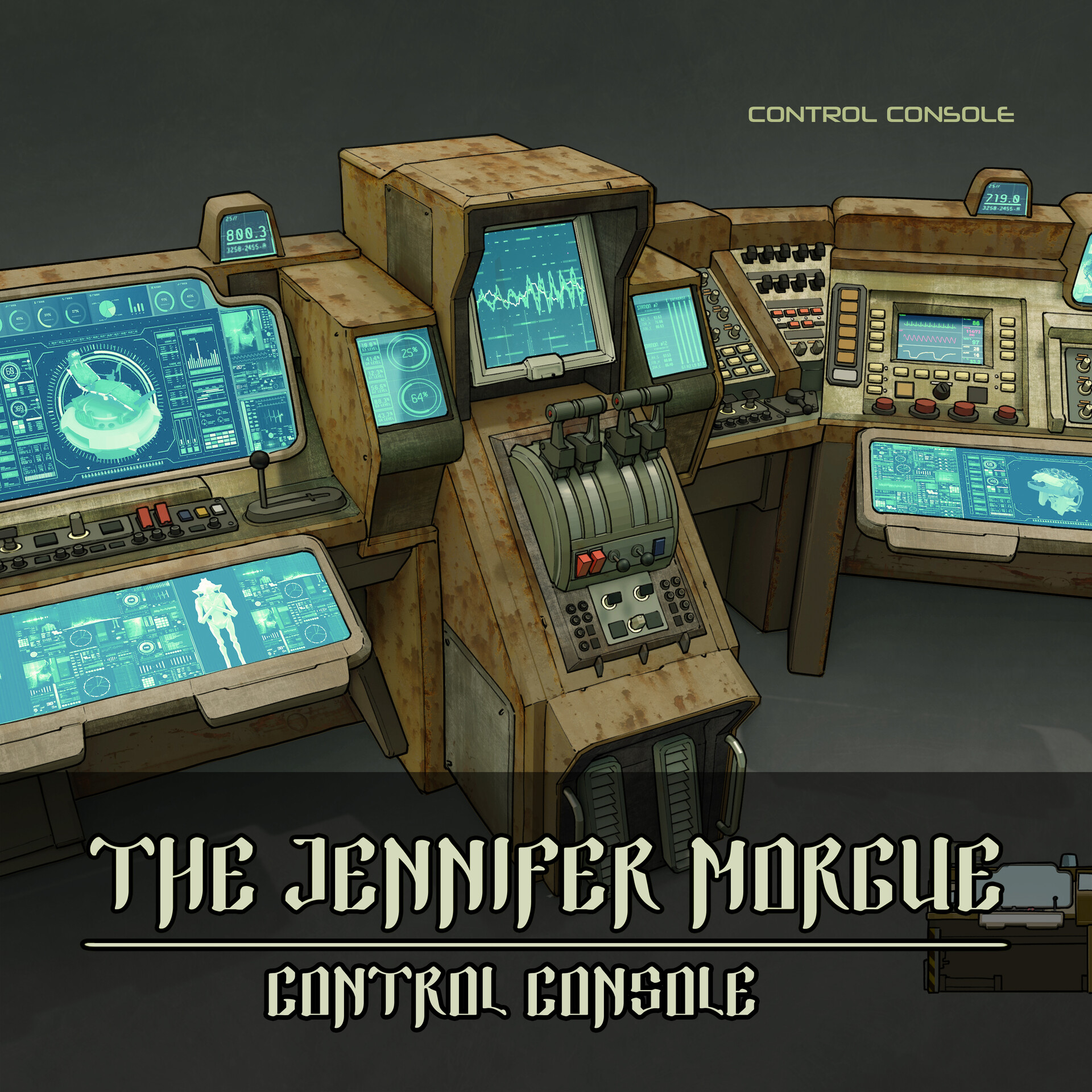 ArtStation - The Jennifer Morgue - Control Console