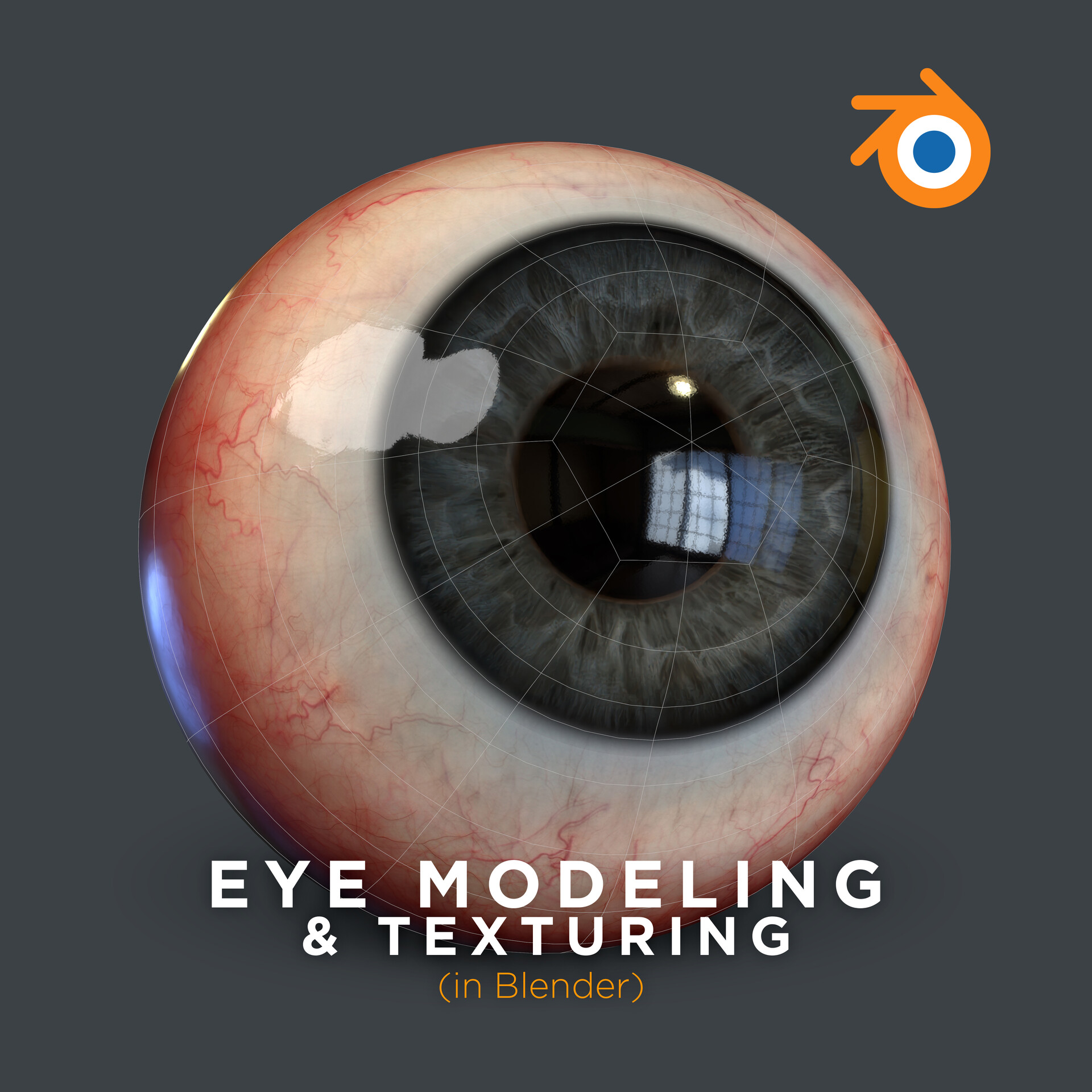ArtStation - Eye Modeling & Texturing (in Blender)
