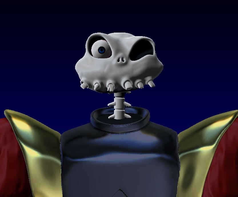 ArtStation - Sir Daniel Fortesque - Bust