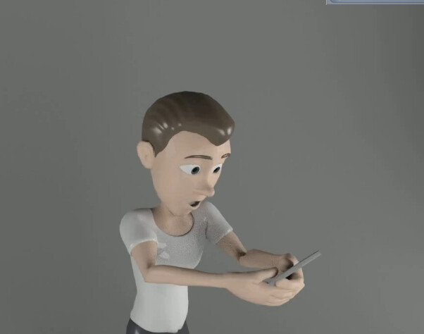 ArtStation - First Text (short animation)