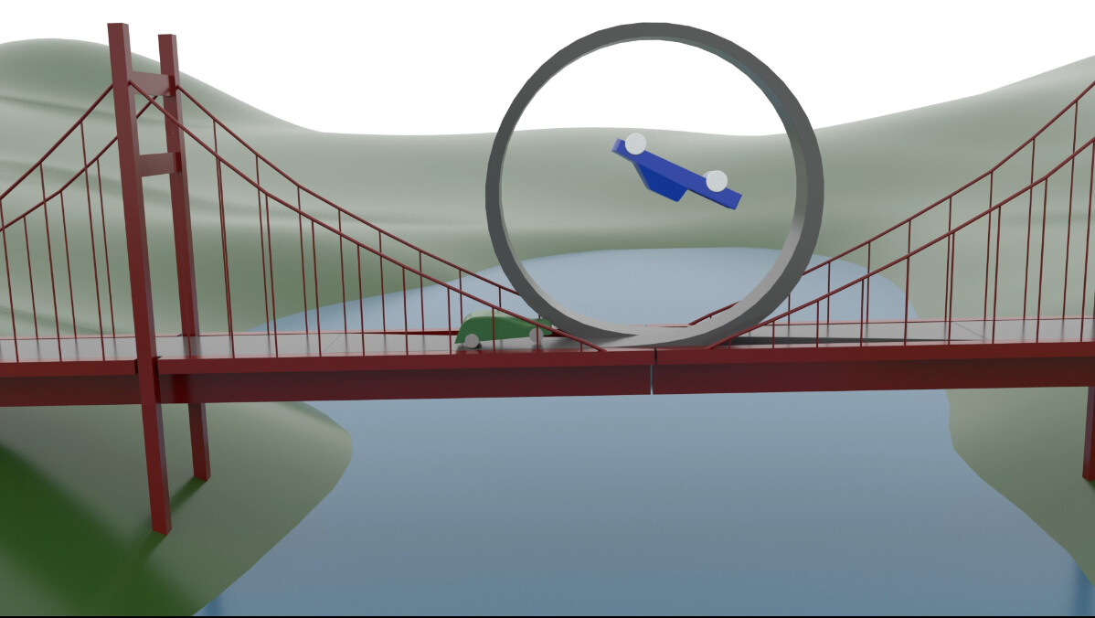 ArtStation - ETSU Bridge Animation