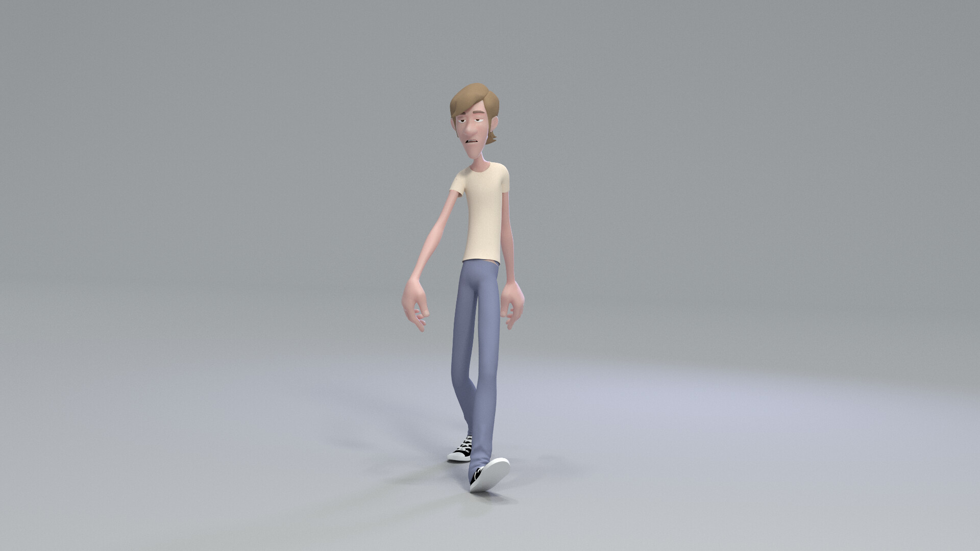 ArtStation - Walk Cycle (character walk)